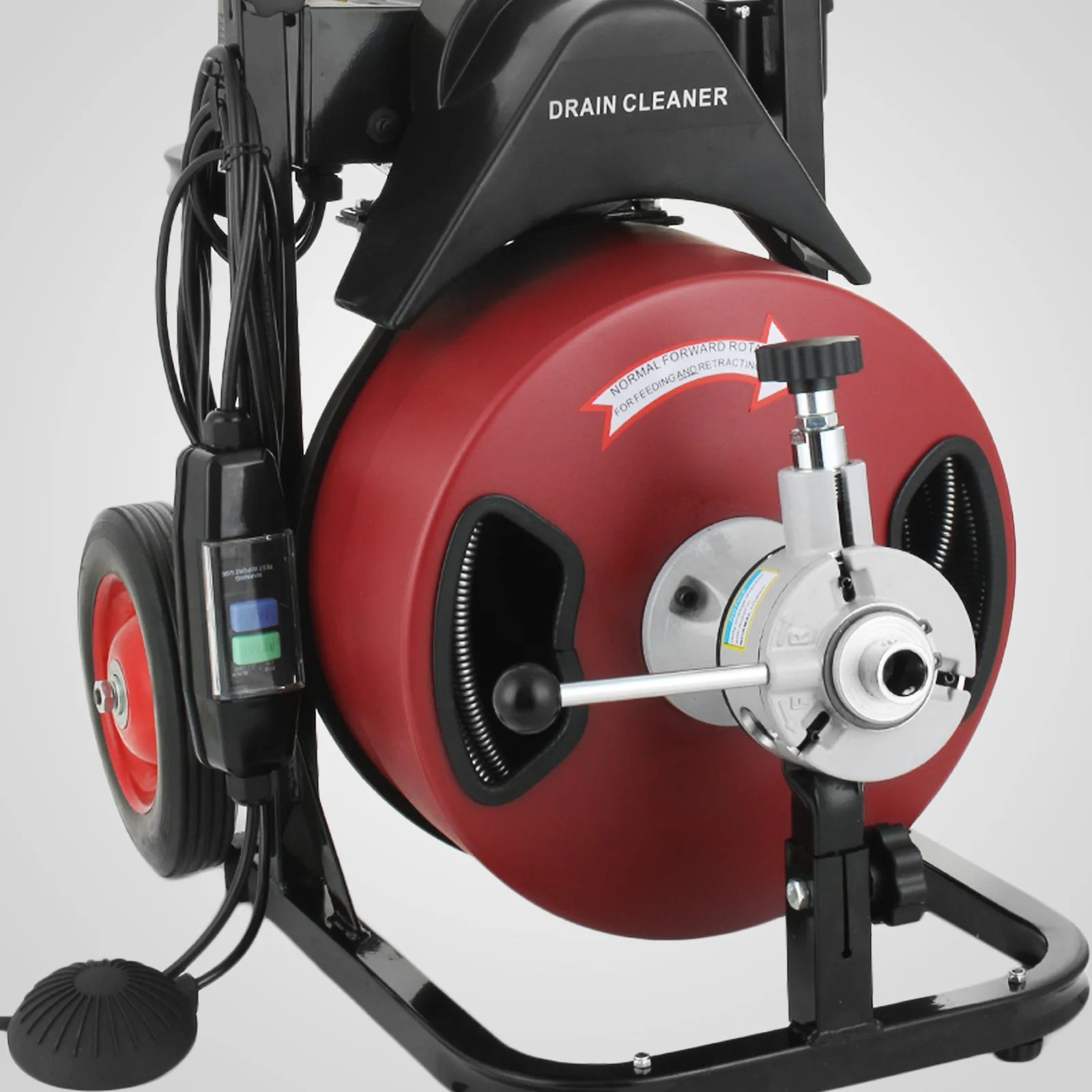 Vevor Electric Auger Drain Cleaner Machine Universal Slotted 4 Piece ...