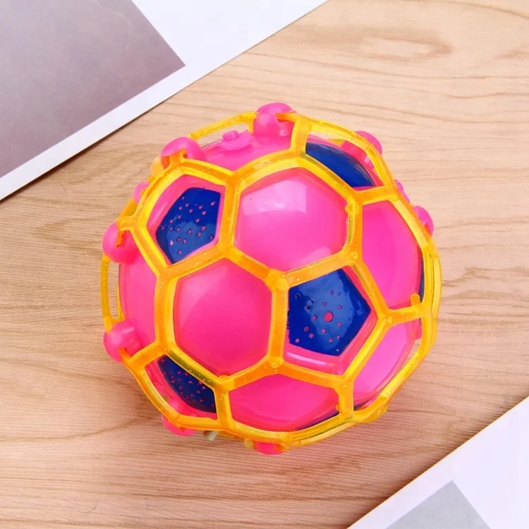 Enjoybay Led Light Jumping Ball Toys Kids Crazy Music Football Bouncing ...