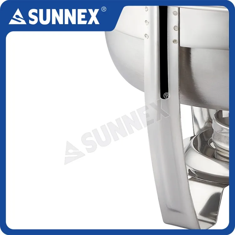 Sunnex Professional Round Chafing Dish Set Buffet Chafer