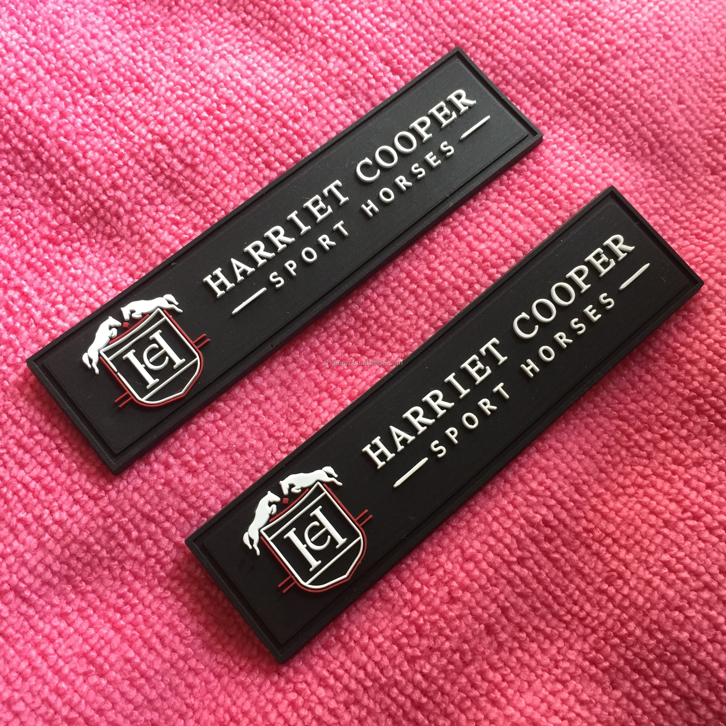 Custom Different Sizes 3D Embossed Rubber Label for Suits,factory Price ...