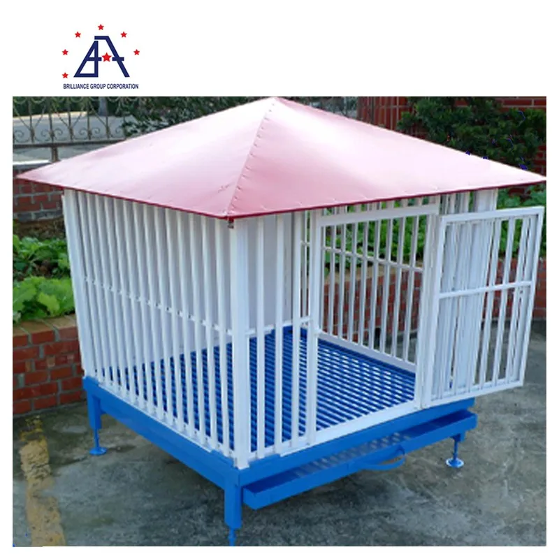 3-storey 6-door Breeding Square-tube Steel Wire Animal Cage Dog ...