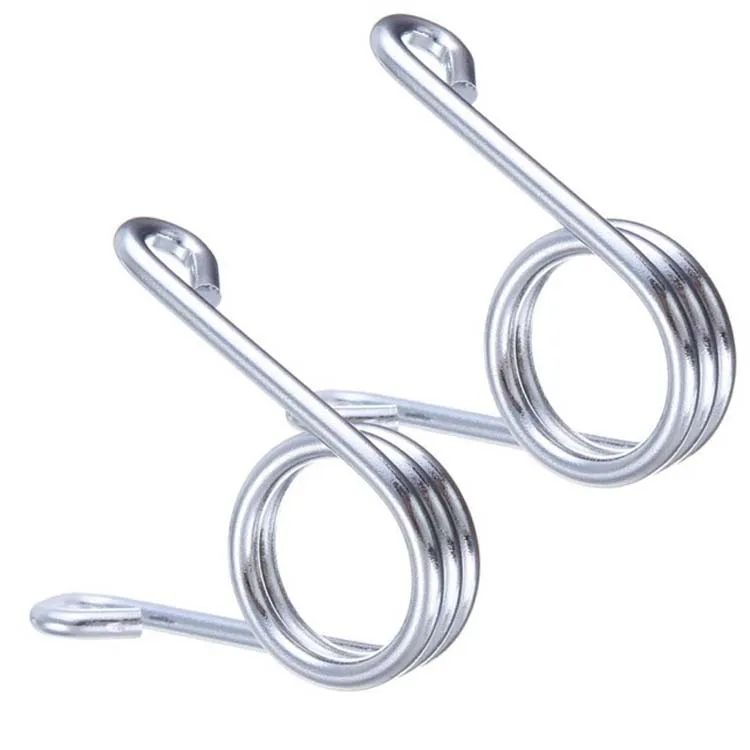 Zinc Plated Round Wire Metal Spring Clips - Durable & Versatile