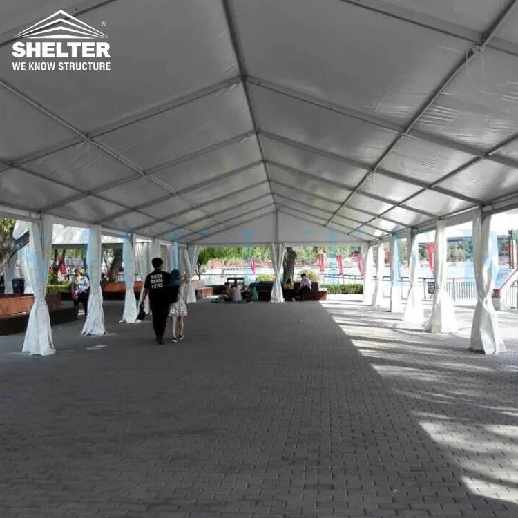 10 X 15m 10 X 25m 10m X 30m White Wedding Party Marquee Tent Outdoor ...