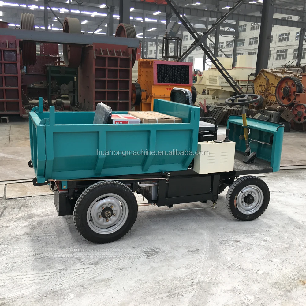 Electric Quadricycle/four Wheeled Vehicles With Cabin For Cargo Box ...