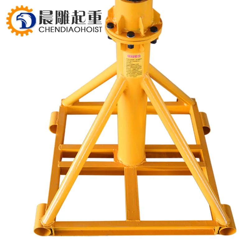 Small Electric Crane Arm Swing Movable Small Lifting Hoist Crane 500kg ...