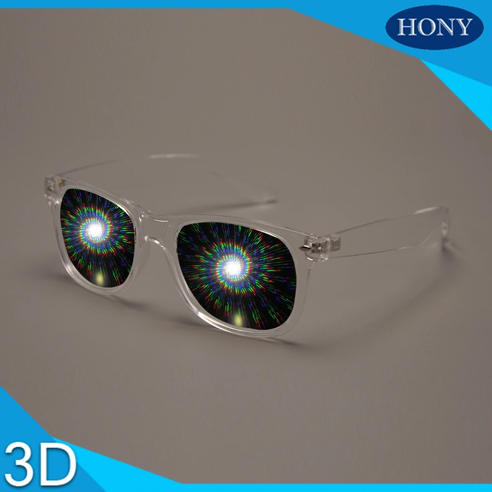 Ultimate Diffraction Glasses Spirals for Rave Eyewear