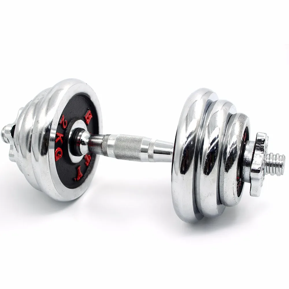 Adjustable Colorful Chrome Dumbbells 25kg Wholesale New Gym Popular ...