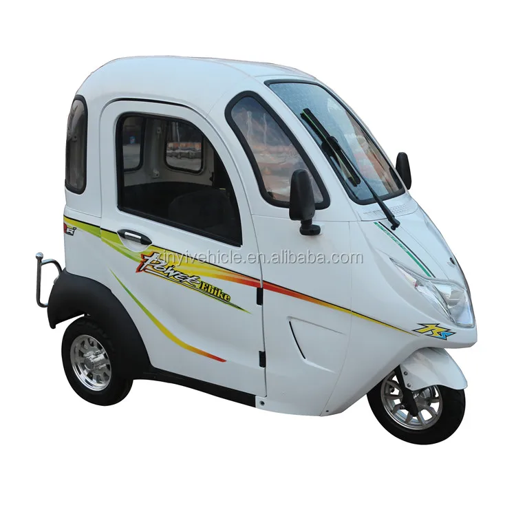 Closed Body Electric Tricycle - Reliable Passenger Transport