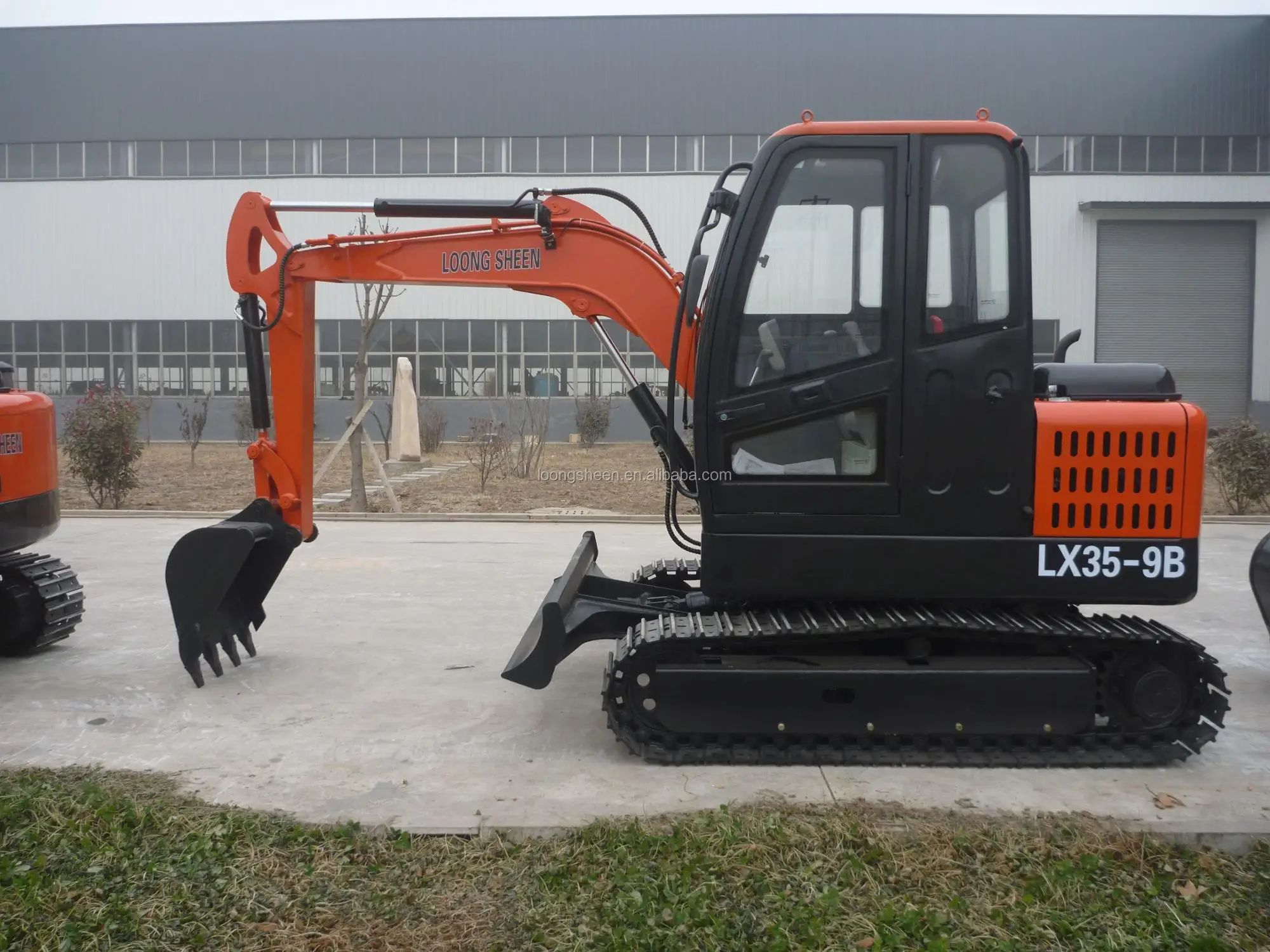 Small Mini Excavators Machine 3t 4t 5t 4 5 3 Ton Crawler Bagger Digger ...