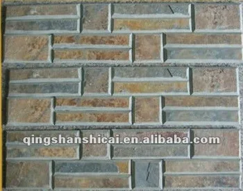 Scalloped Edge Brick Veneer