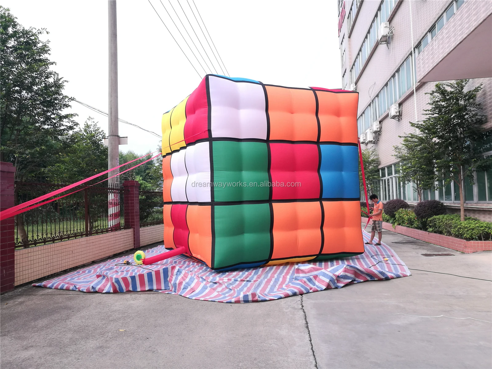 2019 Hot Sale Giant Inflatable Rubik's Cube,Rubik's Cube Inflatable For ...