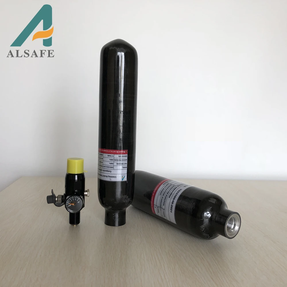 Best Quality 0.5l 300bar Carbon Fiber Compressed Air Tank,Paintball ...