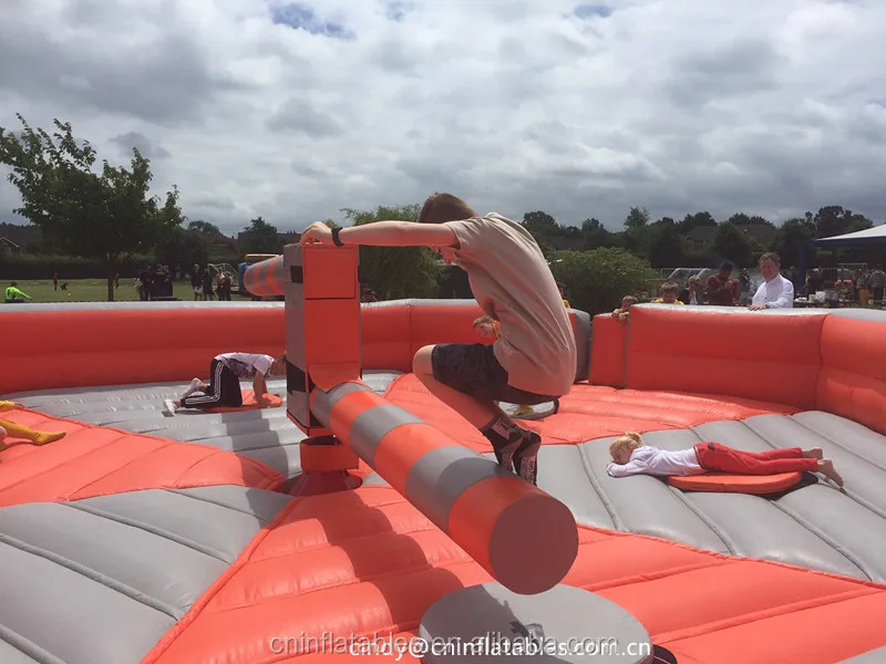 9meters Commercial Inflatable Rotating Arm Sweeper Wipeout Game Jump