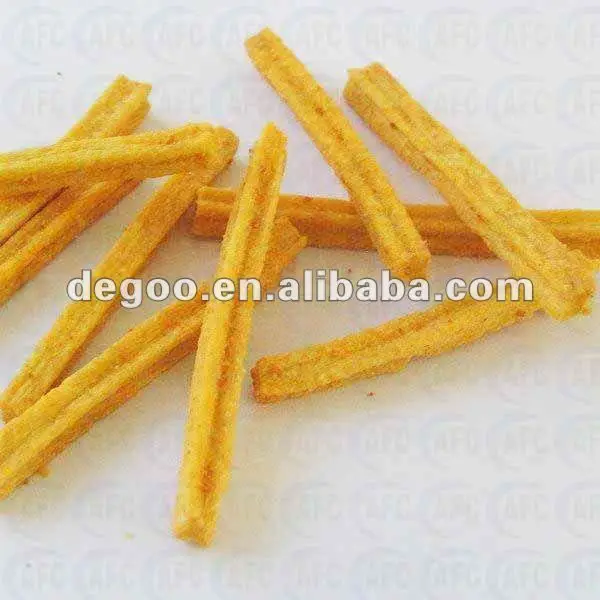 Wheat Slanty Crispy Triangle Chips Food Frying Machines Production Line ...