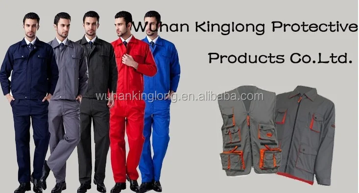Work Clothes Men Mechanic Coverall Overalls Workwear Jacket Pants ...
