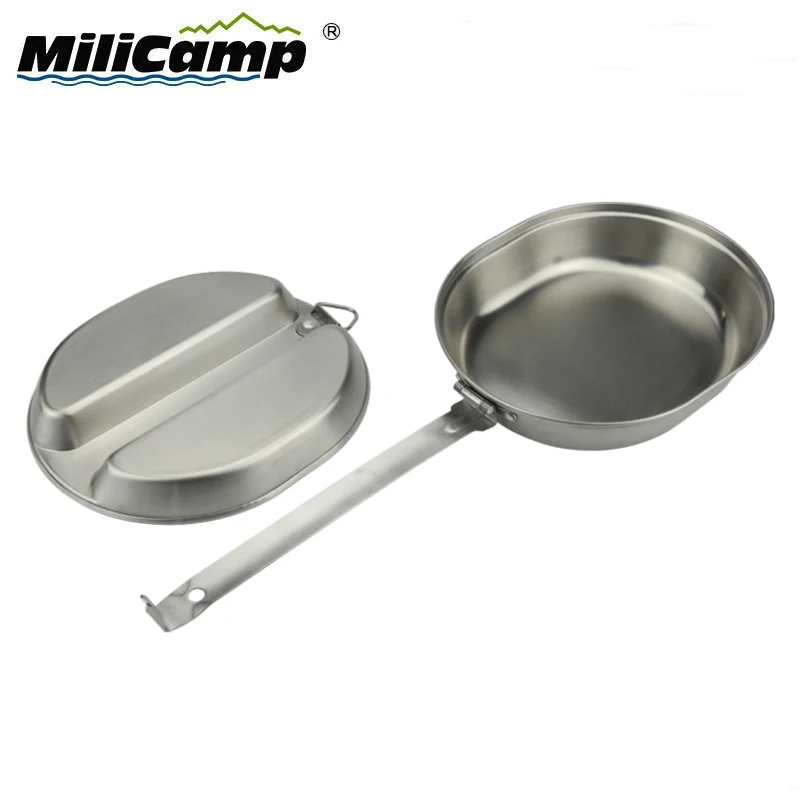 Oem Stainless Steel Camping Mess Kit Lunch Box Mess Tin Camping ...
