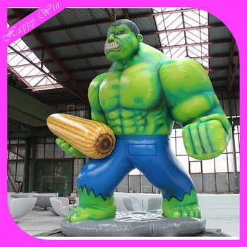 Customized Inflatable Hulk Model,Giant Inflatable Hulk Standing Model ...