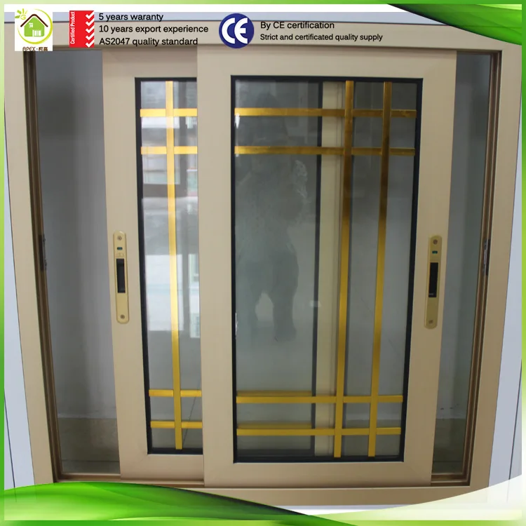 Apex Small Sliding Windows - Tempered Glass & Grill Design