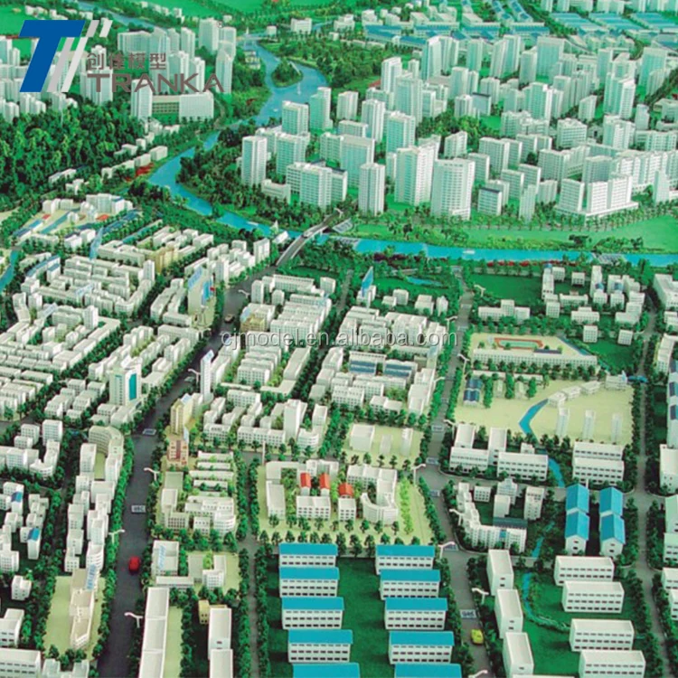 Hot Sell Architecture Urban Planning Model - City Miniature