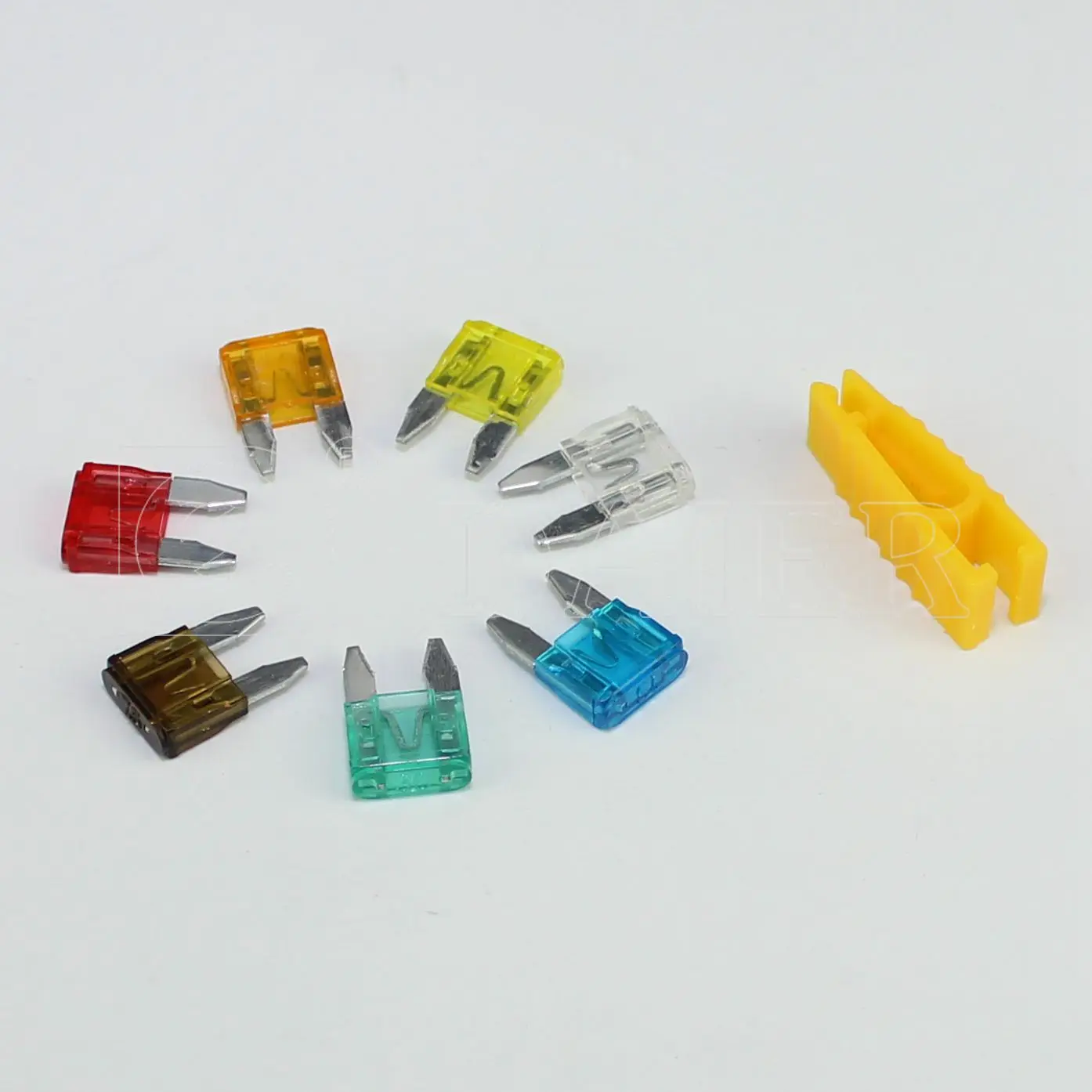1~40a Plastic Colorful Mini Blade Fuse For Fuse Holder - Buy 1-40a Mini ...