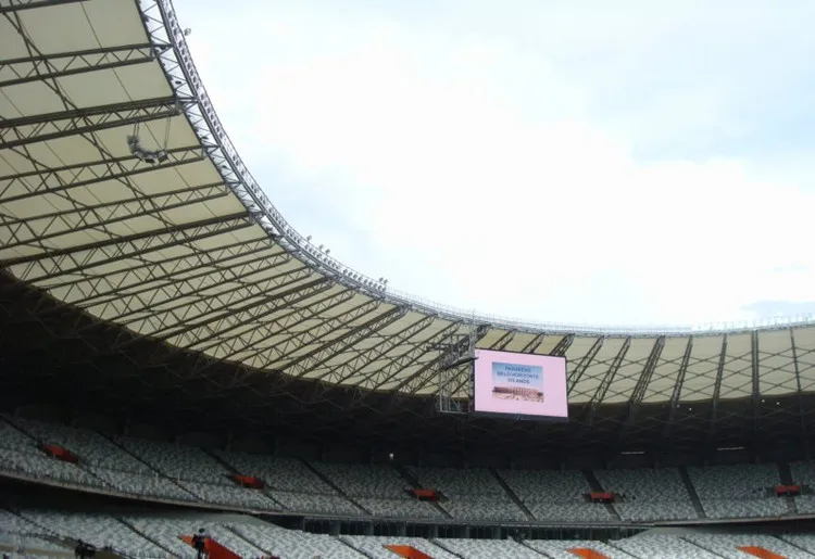 Durable Outdoor Football Stadium Membrane Structure Shed