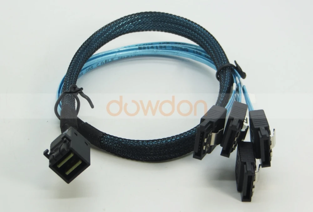 0.5m Internal Hd Mini Sas Sff 8643 Host To 4x Sata 7pin Target Forward ...