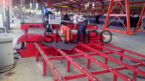 Shuipo Metal Sheet Joint Mig Wading Machine For Trailer Chassis Parts ...