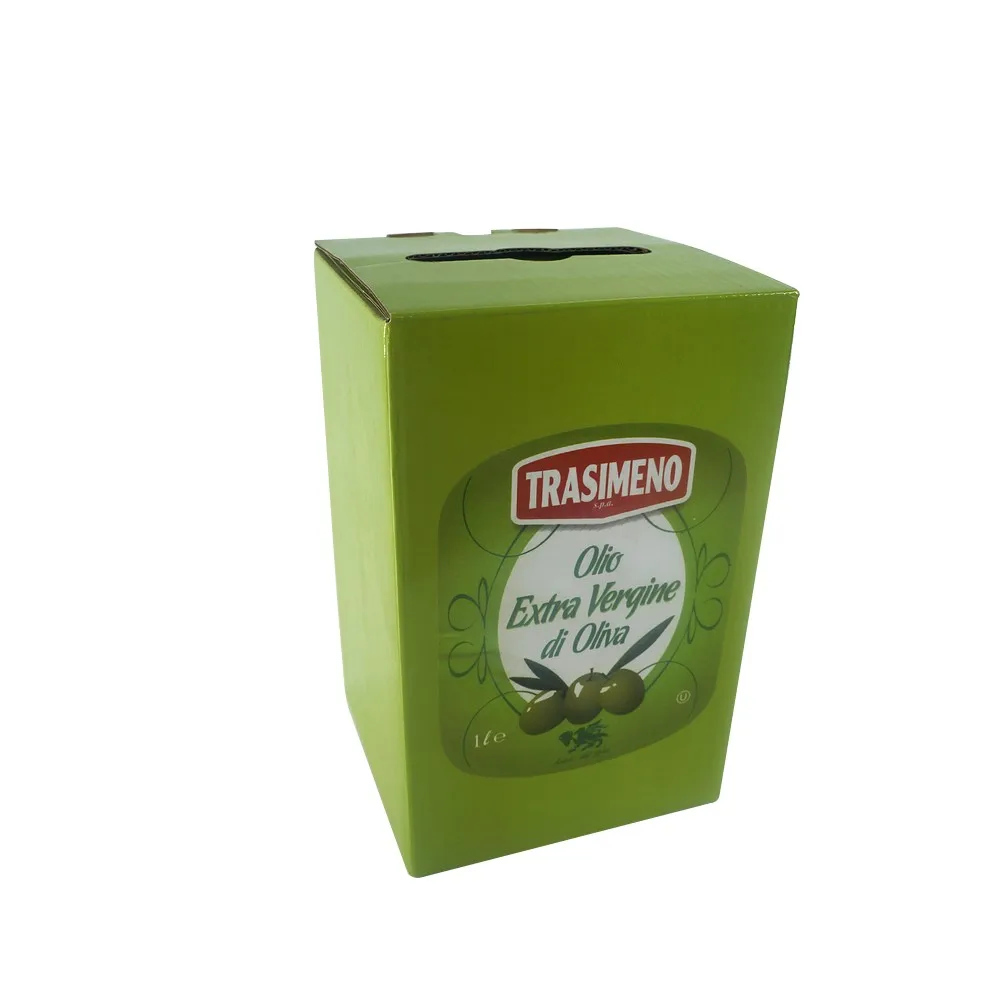 Custom Corrugated Carton Olive Oil Bottle Packaging Box