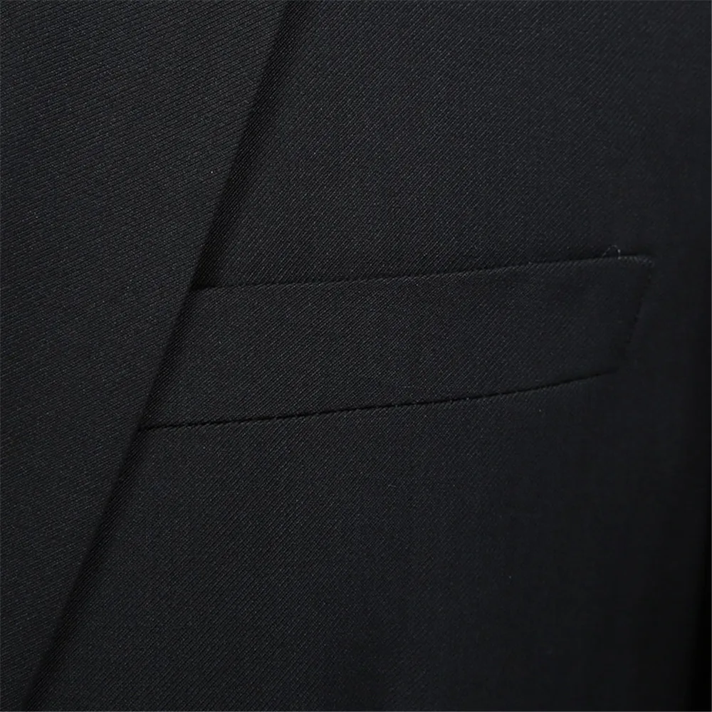 Mens Italian Slim Fit Business Suit New Style Wedding Dress Suits Wool ...