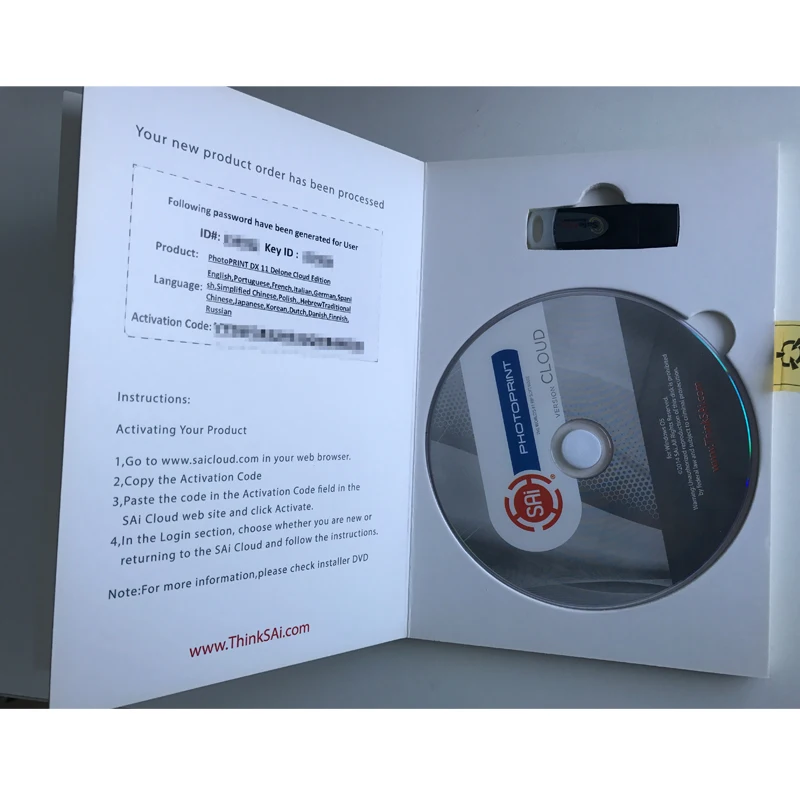 Original Photoprint 10 11 RIP Software for Inkjet Printer