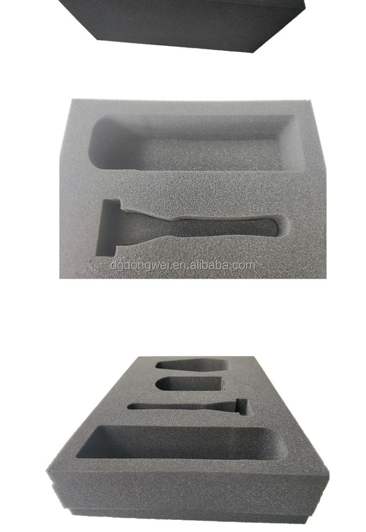 Black High Density Sponge Foam - Protective Tool Box Inserts