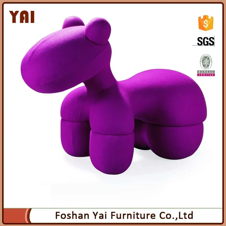 Balloon-inspired Dog Chair - Modern Kids' Playful Furniture