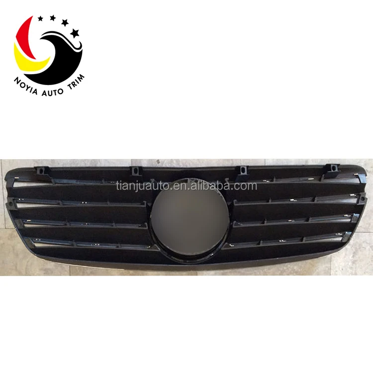 Front Grille For Mercedes Benz W210 3 Fin Cl Style Grill Black Chromed ...