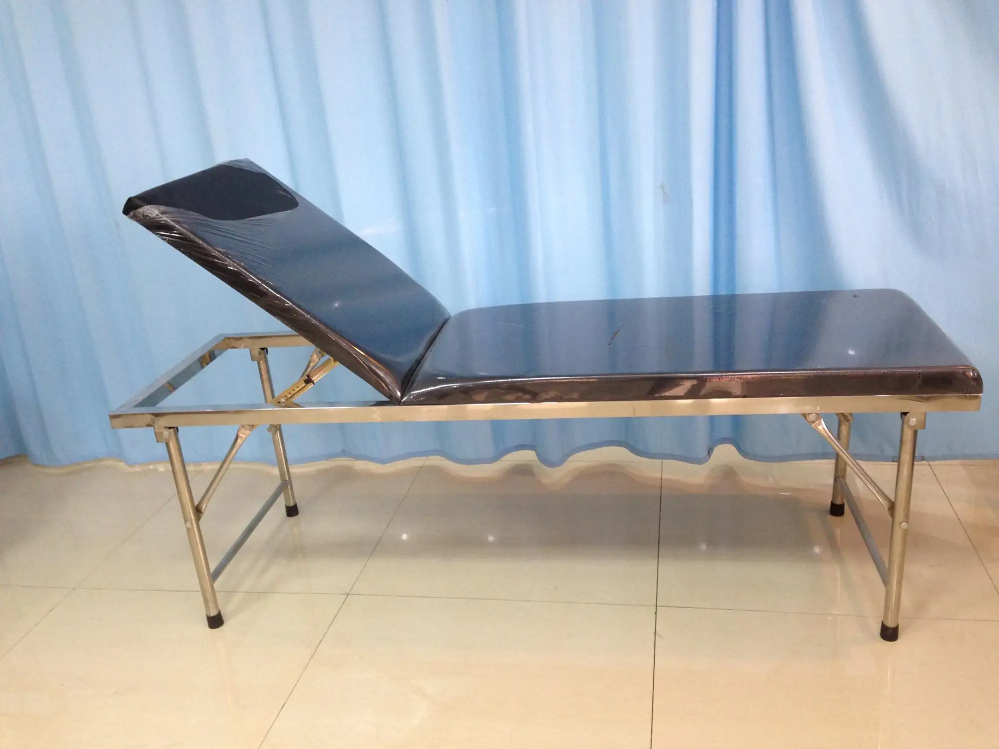 Examination Bed With Lift Back Medical Examination Table - Buy Medical ...