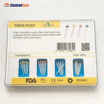 Ce Fda Approved Dental Fiber Post/high-intensity Quartz Fiber Resin ...