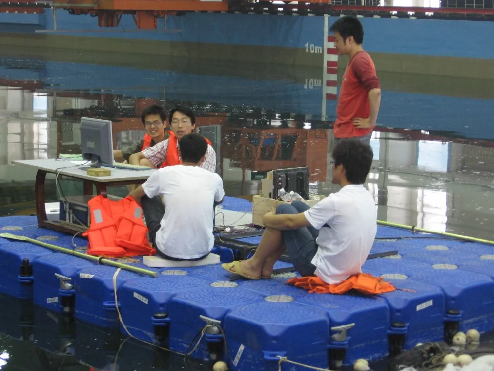 HDPE Cube Floating Bridge Platform for Water Park - Durable & Recyclable