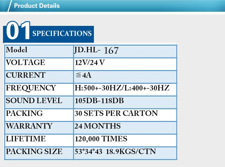 Auto Electrical Systems Speaker & Horn Fhl Car Horn Hot Sale - Buy Car ...