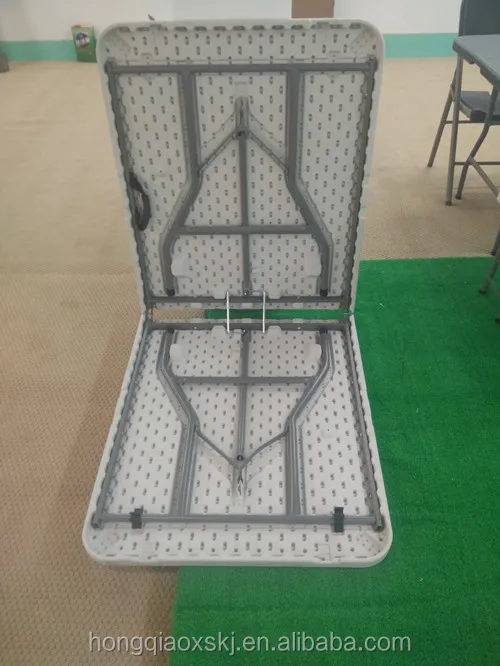 6 Foot Mini Plastic Folding Table - Ideal for Outdoor Use