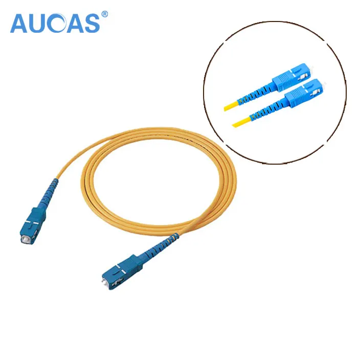 High Speed Fiber Optical Simplex Lc/sc G657a1 9/125 Sm Jumpers 1m 3m 5m ...