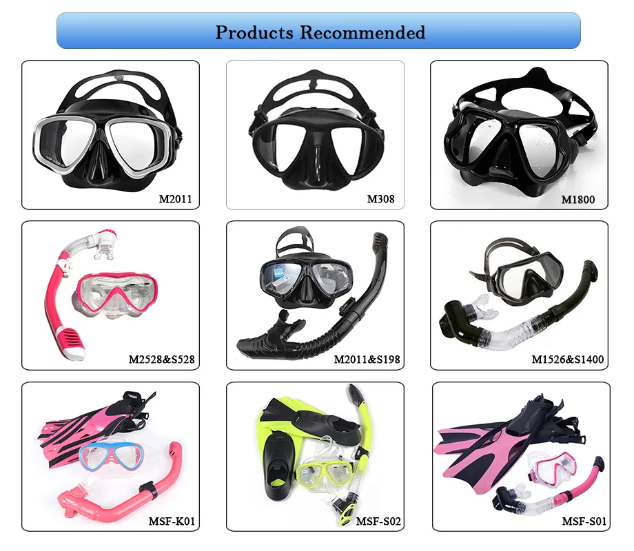 Underwater Diving Oxygen Mask Snorkeling Pc Frame Swimming Mask - Buy ...