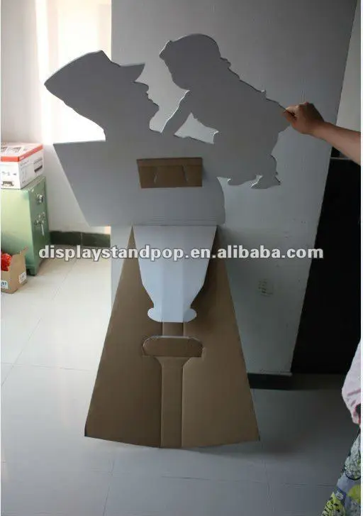 Die Cut Standee Banner - Eye-Catching Paper Cardboard Design