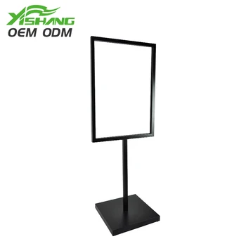 Outdoor Metal Floor Standing Sign Holder/advertising Display Equipment ...