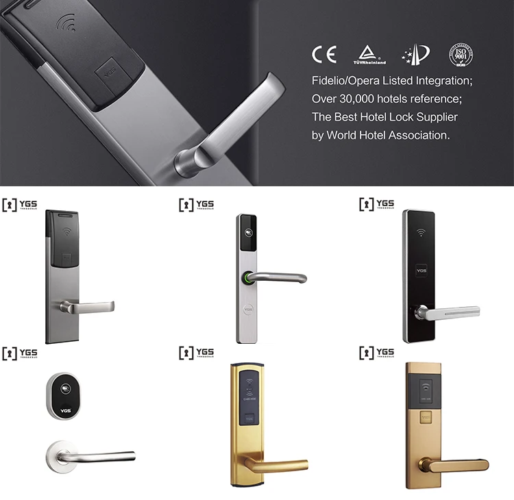 Ygs High Tech Onity Hotel Key Card Mortise Door Locks Rfid Key Lock ...
