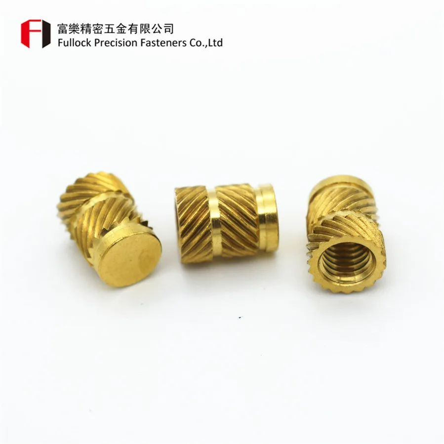 Brass Blind Threaded Insert M4 - Buy Insert M4 brass Insert Blind ...