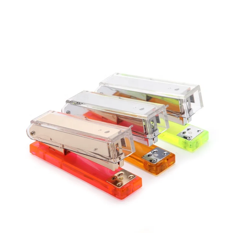 Wholesale Unique Design Lucite Stationery Stapler For School Book Sewe ...