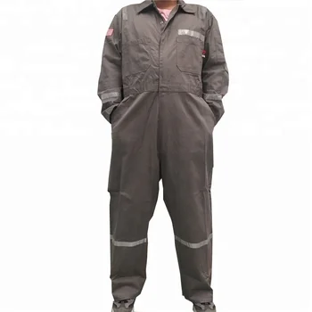 Nfpa2112 Oilfield Work Wear Double Zipper Boiler Suit Workshop Flame ...