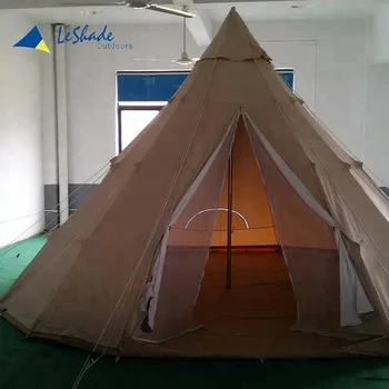 Waterproof Canvas Single Pole Tipi Tent - Buy Tent,Cotton Canvas Tipi ...