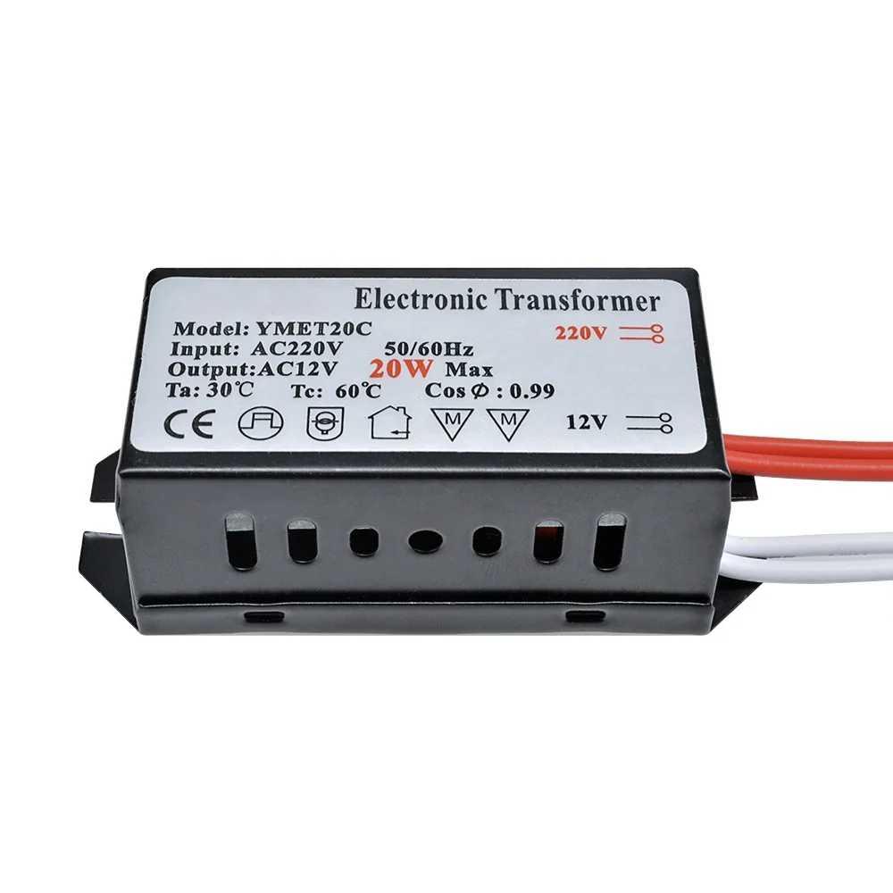 220v To 12v 50w Led Electronic Transformer Led Driver Power Supply For ...
