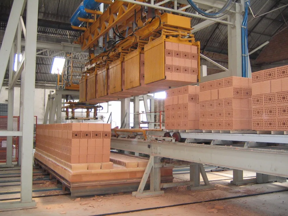 Efficient Brick Production with Brictec's Stacking Machine