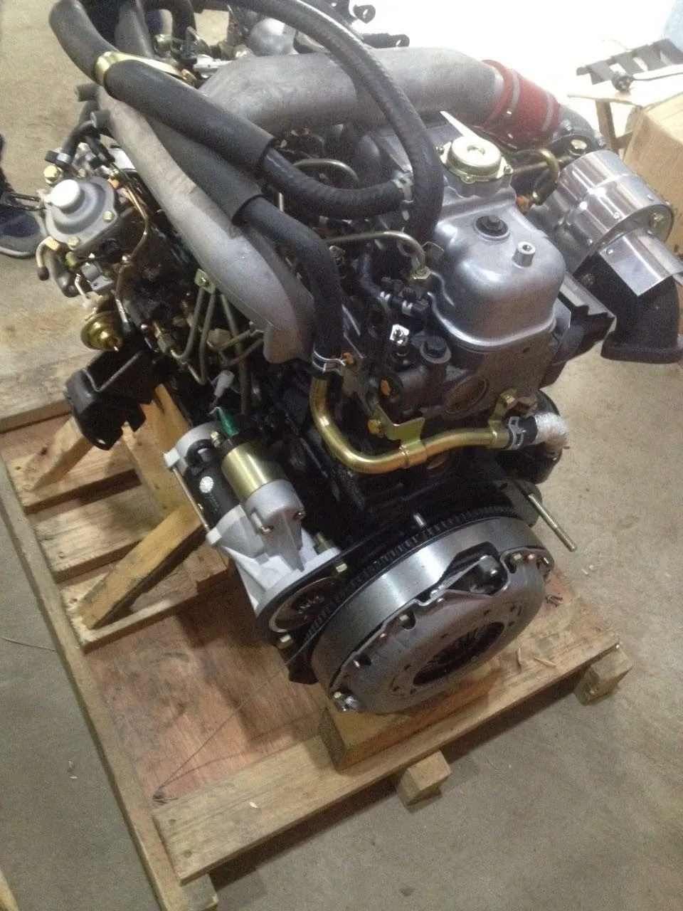 4JB1 Diesel Engine Assy for CHRA RHB5 Isuzu Trooper 2.8L TD UBS55 1986